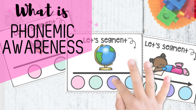Phonemic Awareness Activities for Small Group Instruction * Darling Ideas